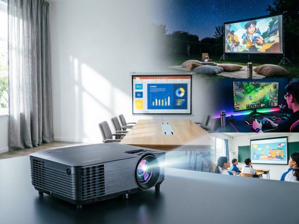 LCD Projector Guide: Daylight Use, Outdoor Movies, Gaming ...